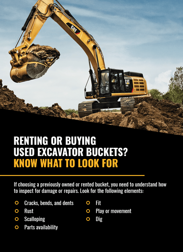 How to Choose the Right Excavator Bucket - Thompson Tractor