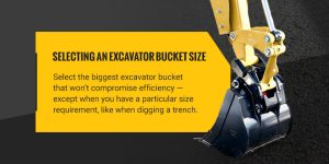 How to Choose the Right Excavator Bucket - Thompson Tractor