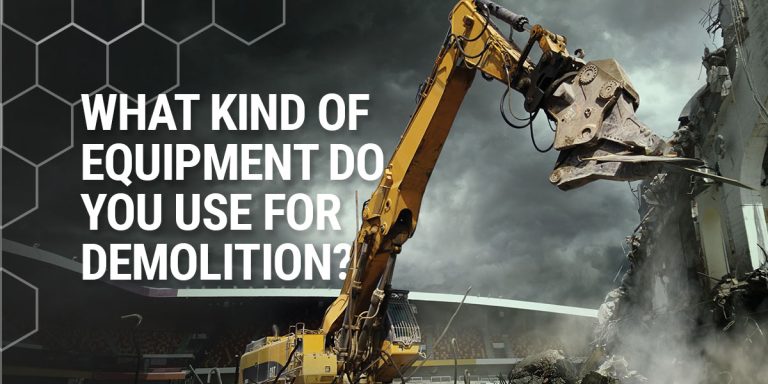 What Kind of Equipment Do You Use for Demolition? - Thompson Tractor