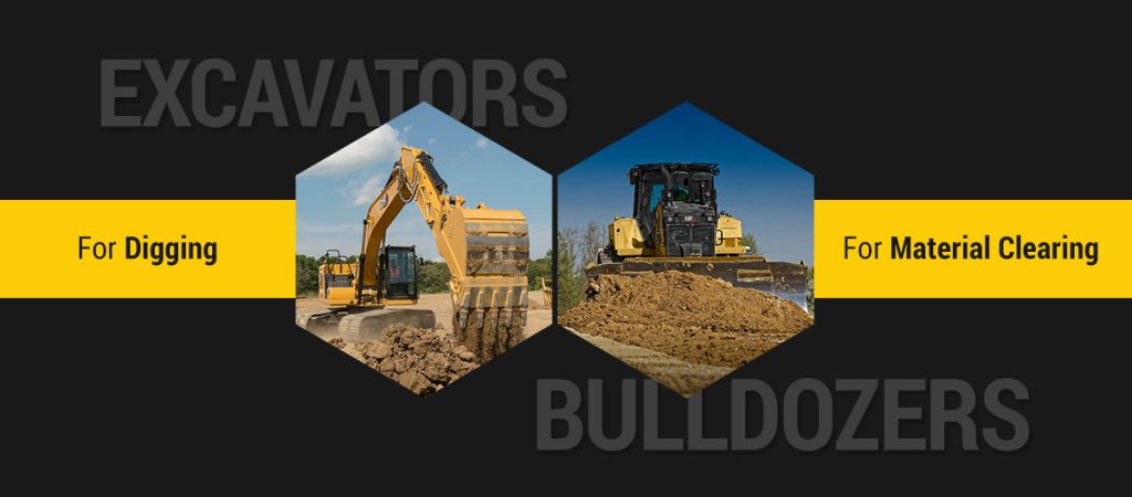 Bulldozers vs. Excavators: Which Best Fits Your Needs? - Thompson Tractor